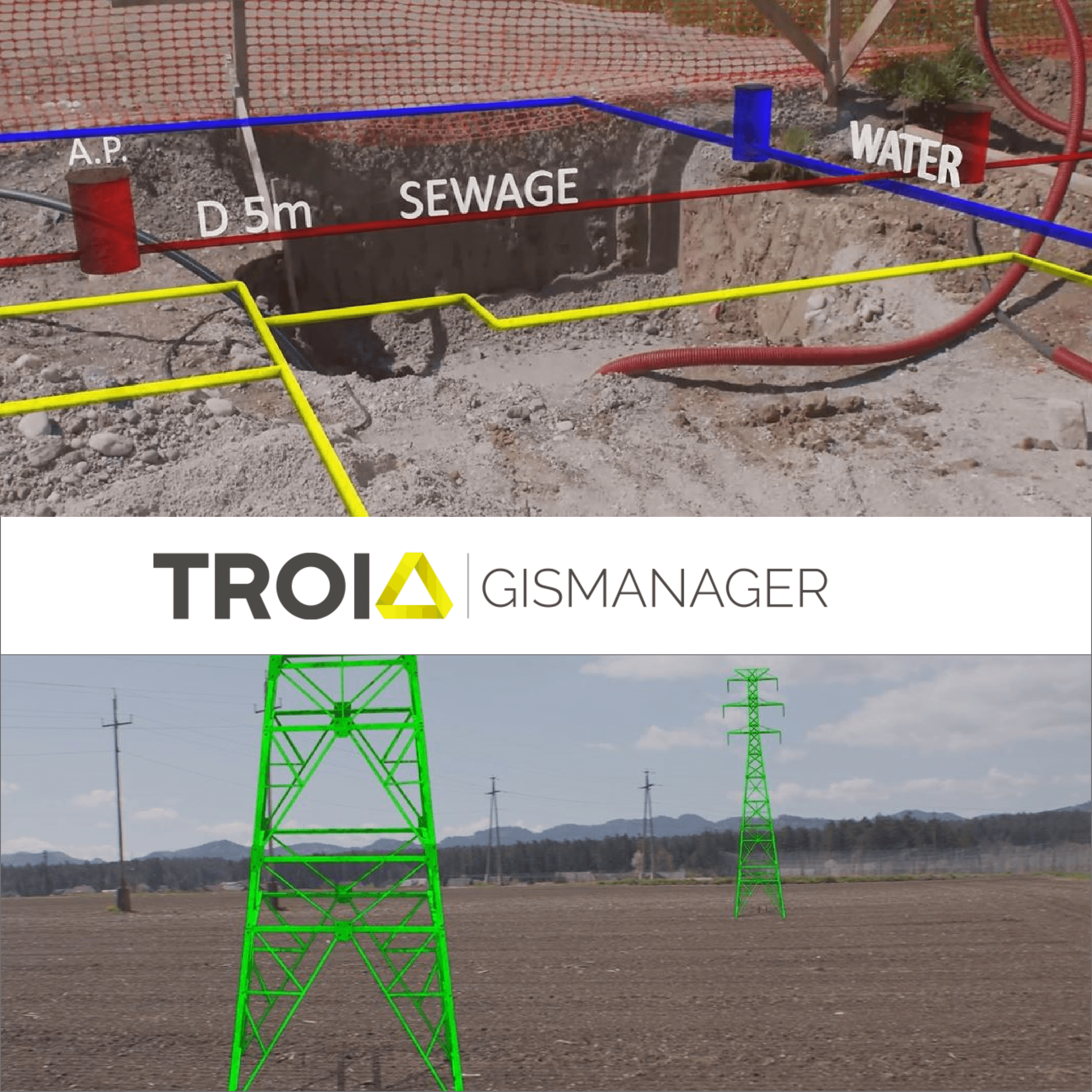 TROIA GISmanager | Visualize spatial data in augmented and mixed reality